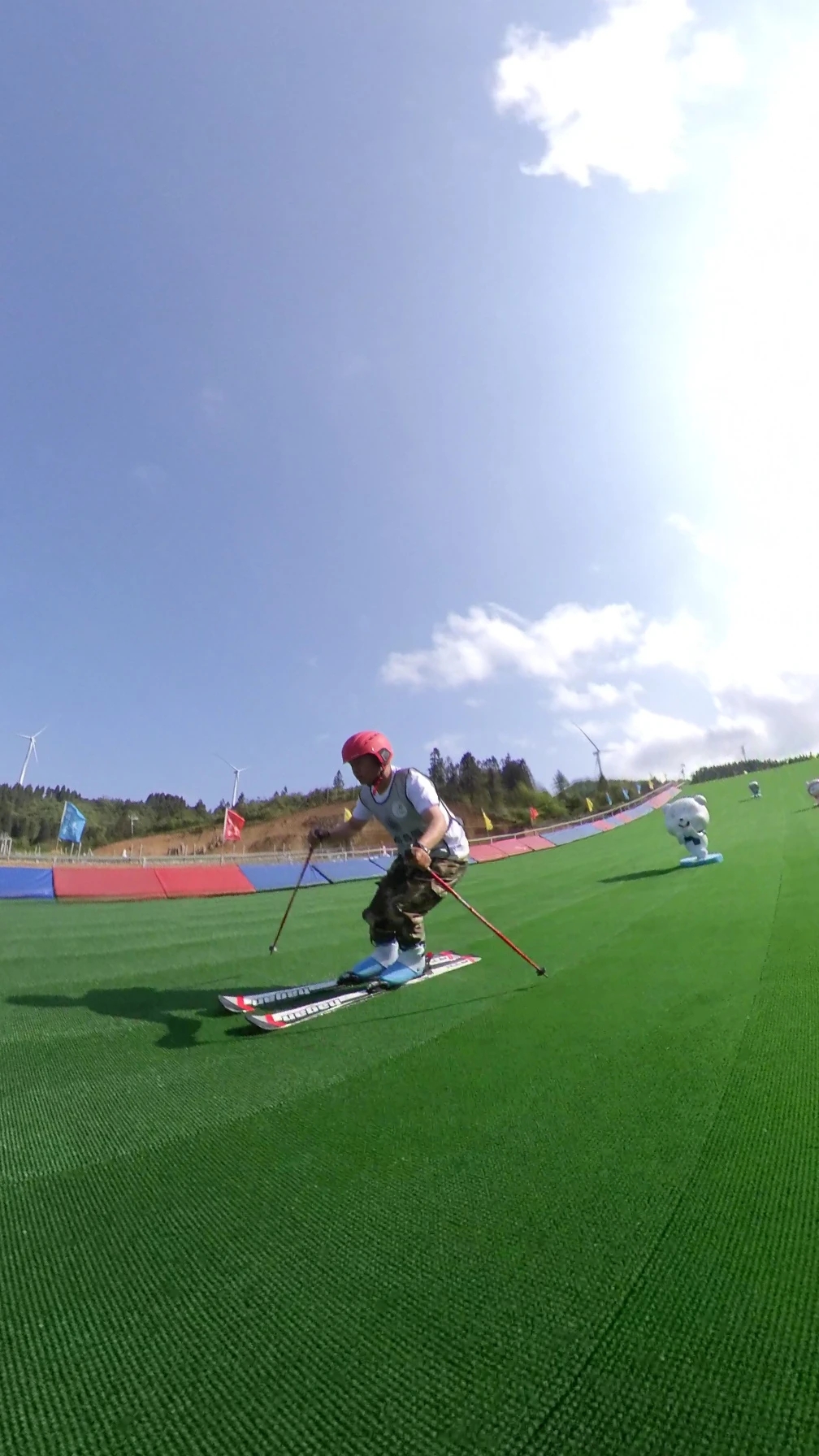 Ski Carpet for Outdoor Dry Ski Slope - Grace Grass